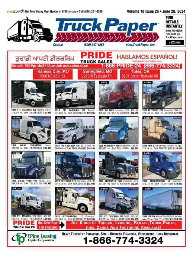 TractorHouse.com | Truck Paper Central Digital Edition Archive