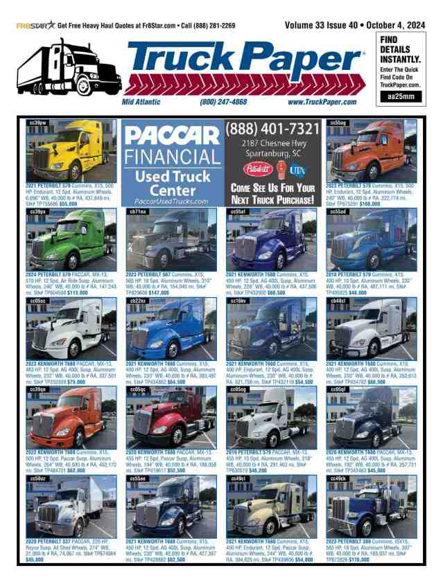 TruckPaper.com | Truck Paper Mid Atlantic Digital Edition Archive