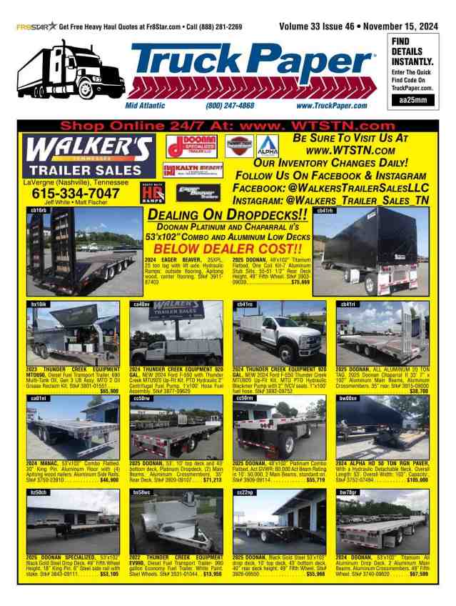 TruckPaper.com | Truck Paper Mid Atlantic Digital Edition Archive