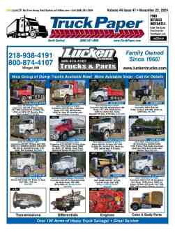 Truck Paper