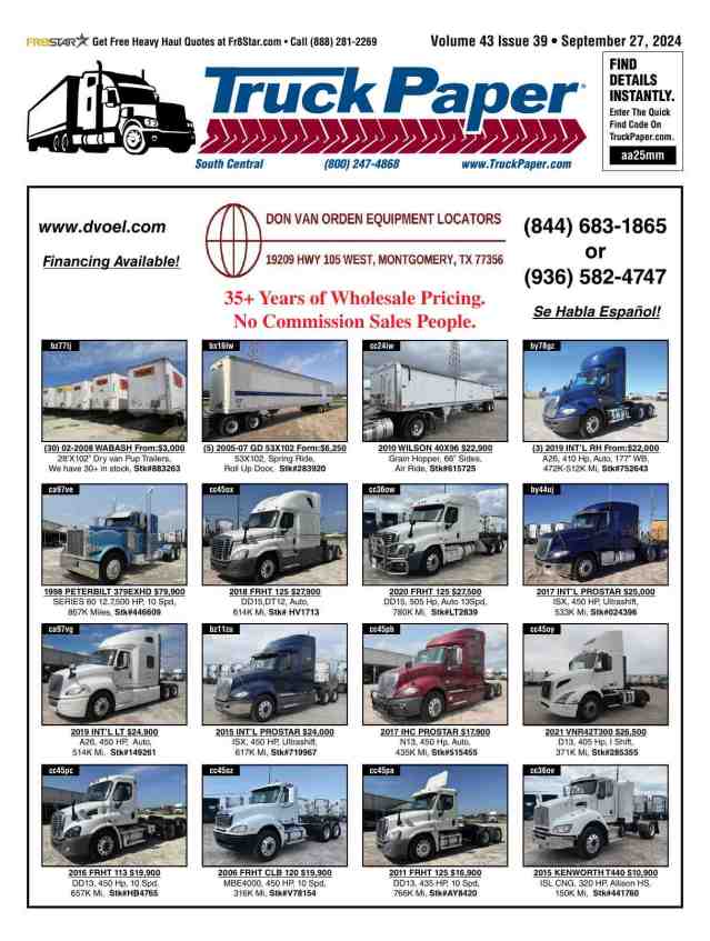 TruckPaper.com | Truck Paper South Central Digital Edition Archive